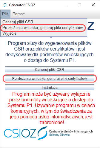 Jak odnowić certyfikaty do systemu P1? | Blog platformy Sertum